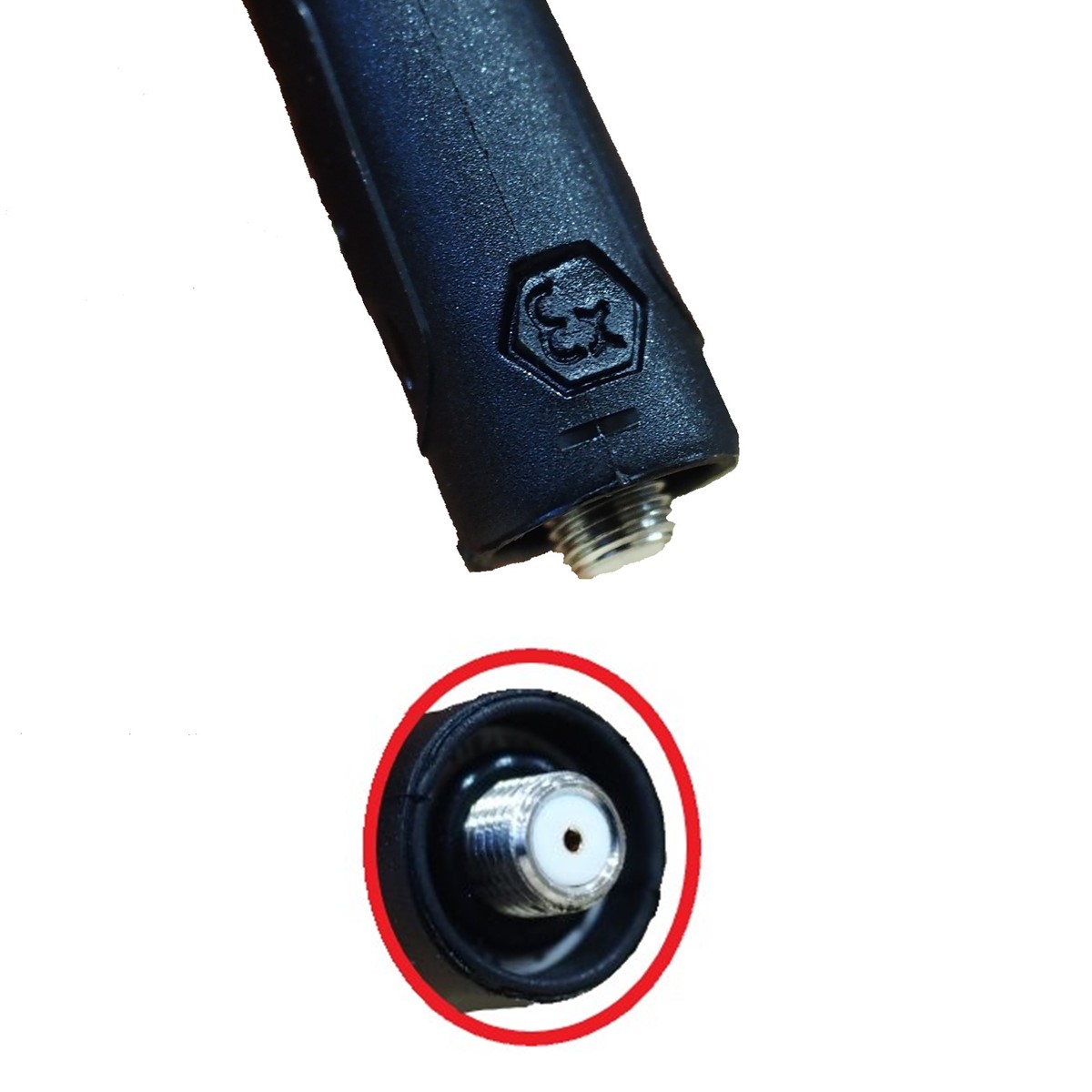 Antena Motorola para Radio DGP8550EX UHF Tipo Látigo PMAE4085 | Telser ...